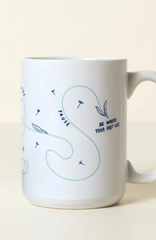 UNCOMMON GOODS Daily Mindfulness Interactive Qr Mug