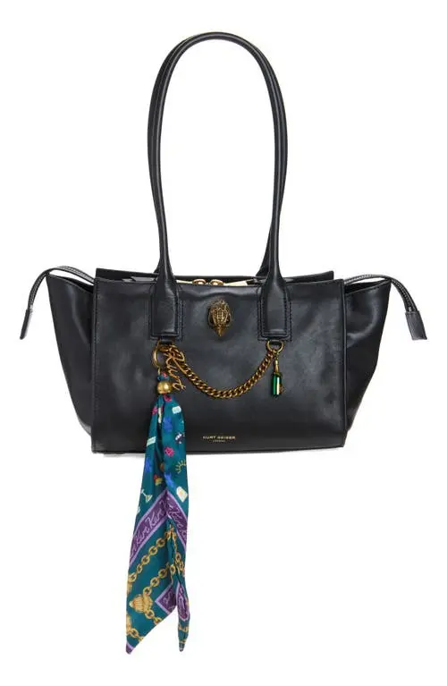 Kurt Geiger Small Sloane Leather Shopper Bag