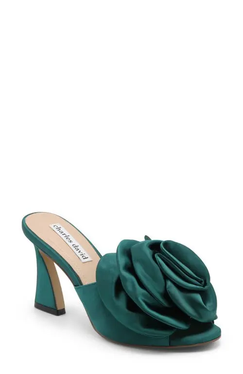 CHARLES DAVID Kimchi Slide Sandal - Teal