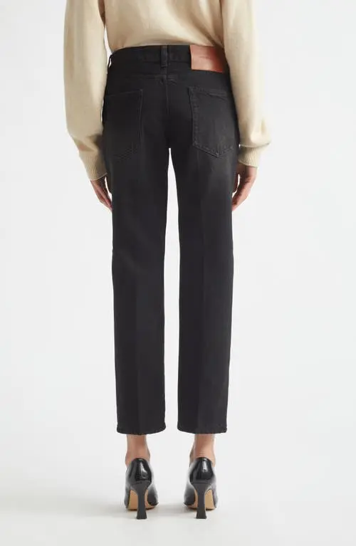 Victoria Beckham Low Rise Straight Leg Ankle Jeans
