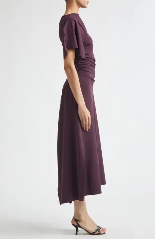 Victoria Beckham Blousey Midi Dress