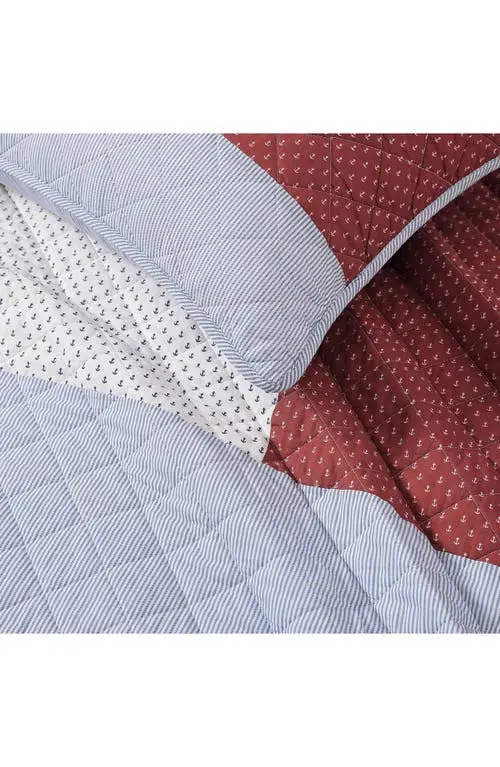 Tommy Hilfiger Nautical Anchor Comforter & Shams Set