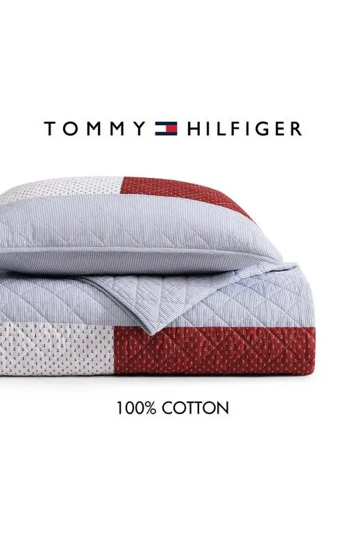 Tommy Hilfiger Nautical Anchor Comforter & Shams Set