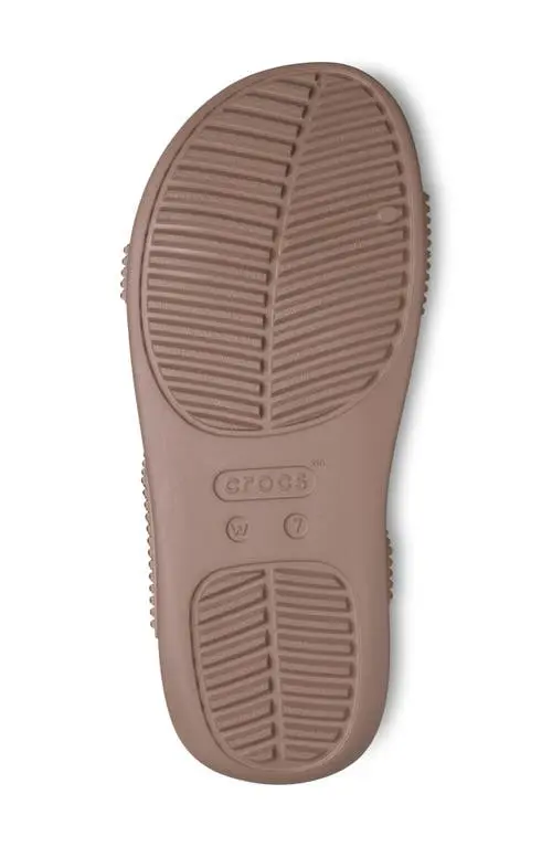 CROCS Getaway Gems Slide Sandal - Latte