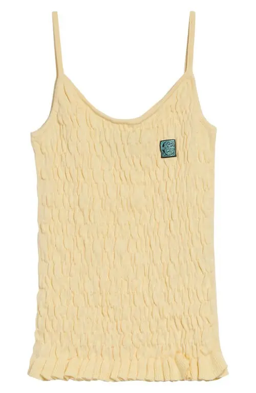 CONNER IVES Shirred Cotton & Cashmere Camisole