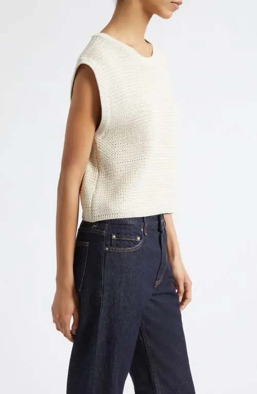 Derek Lam 10 Crosby Vivienne Cap Sleeve Sweater