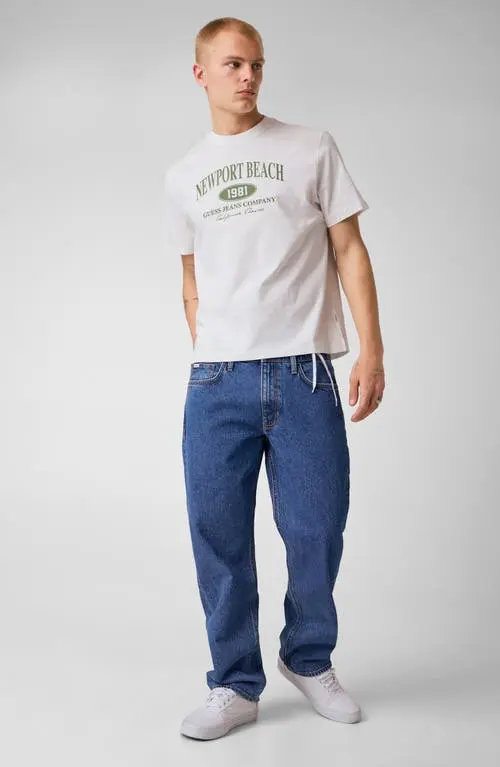 Guess Regular Fit Location Cotton Graphic T-shirt
