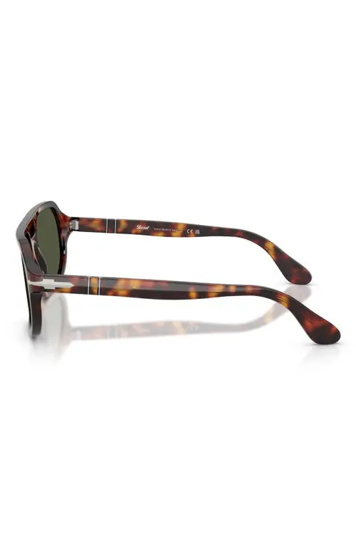 Persol Aviator Sunglasses - Havana/green