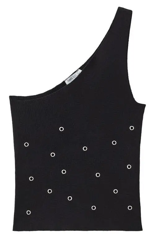 Mango Grommet One-shoulder Rib Tank