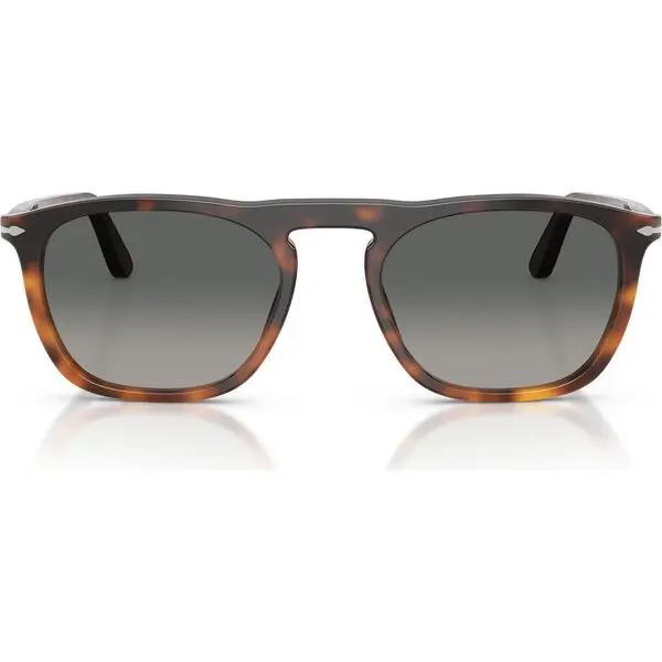 Persol Square Frame Sunglasses - Gradient Havana/grey