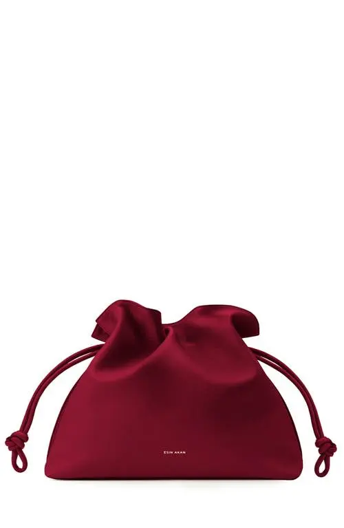 ESIN AKAN Large Emma Laptop Tote - Cherry