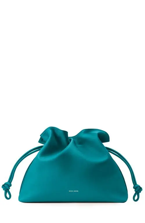 ESIN AKAN Large Emma Laptop Tote Bag - Teal