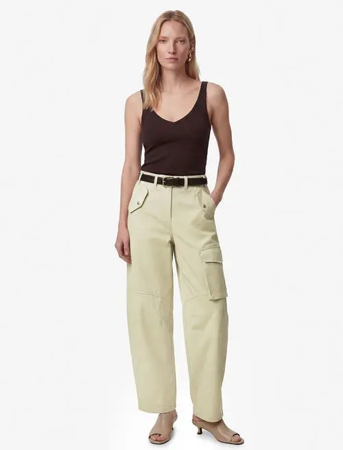 KOTON Relaxed Fit Cotton Cargo Trousers