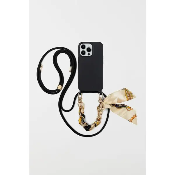 Cordée Cases Lima Phone Strap Set - Black