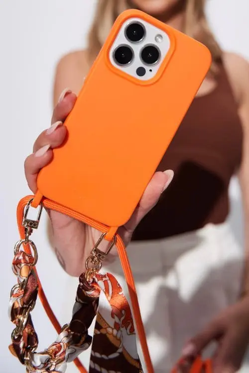 Cordée Cases Lima Phone Strap Set - Orange