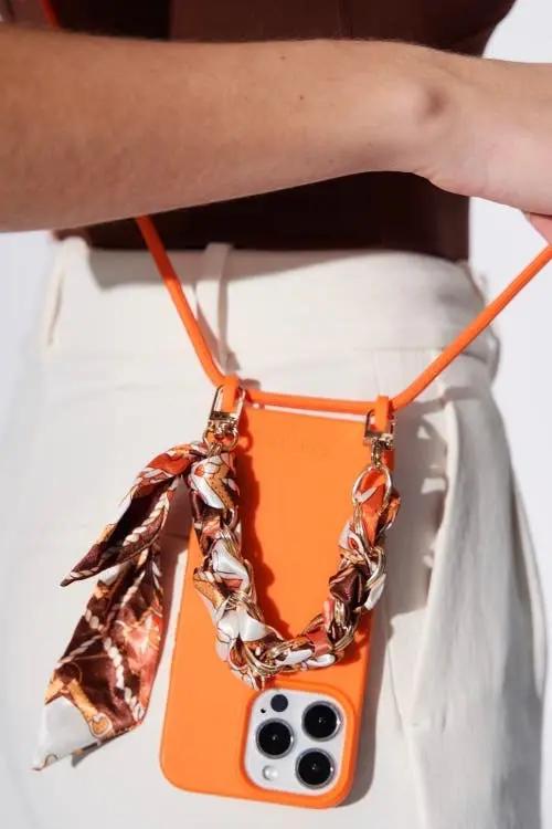 Cordée Cases Lima Phone Strap Set - Orange