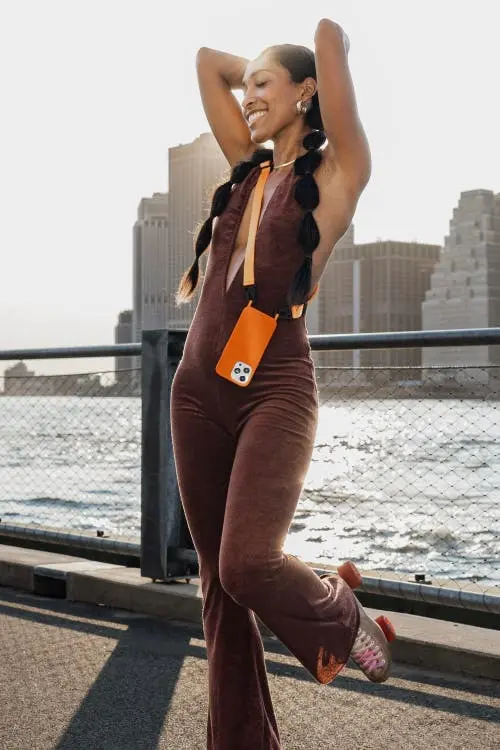 Cordée Cases Carabiner Phone Strap Set - Orange