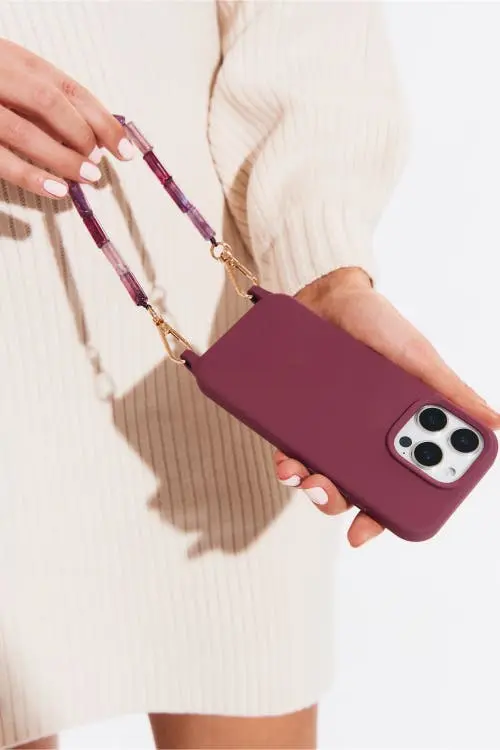 Cordée Cases Julia Phone Wristlet Setiphone 17 Air/pro/max - Iphone 17