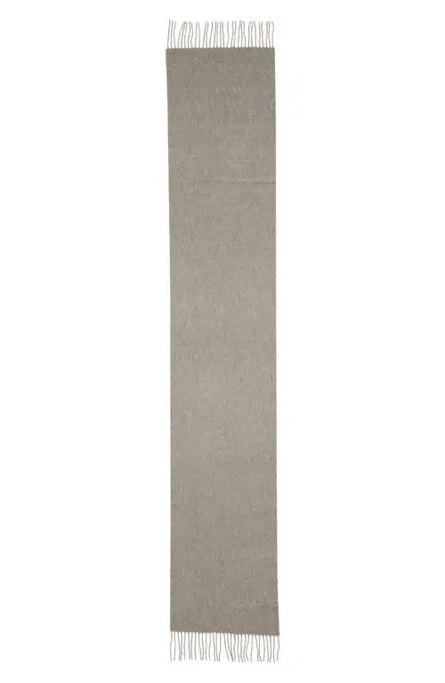 LOST PATTERN Lost In Warmth Cashmere Scarf - Grey