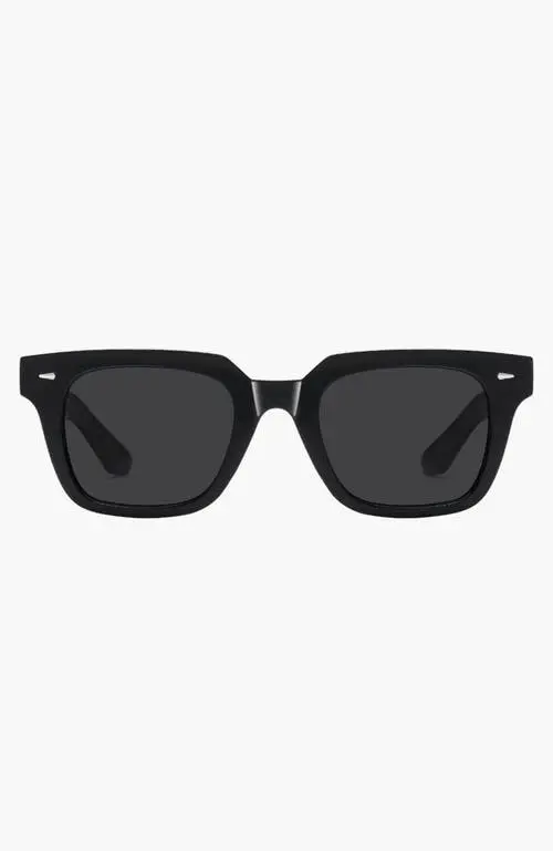 LASCANA Horn Rimmed Square Sunglasses - Black
