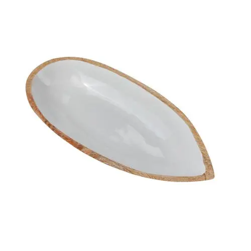 BE HOME Madras Oval Dish
