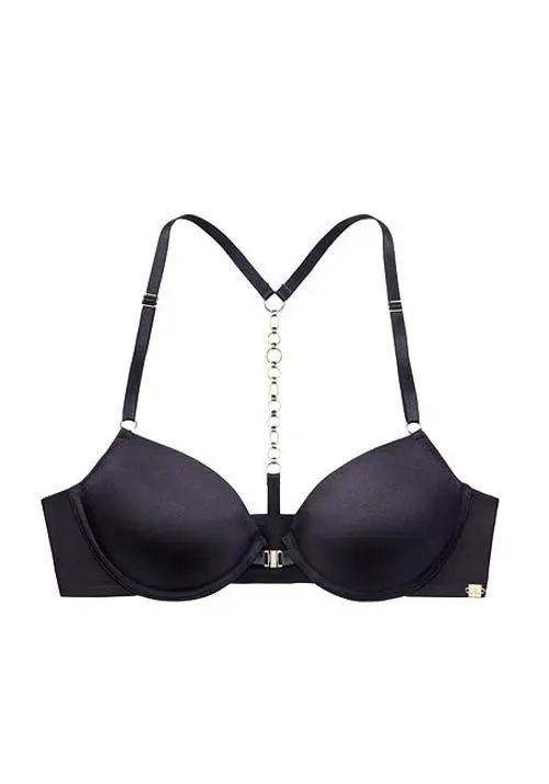 LASCANA Chain Back Detail Push Up Bra