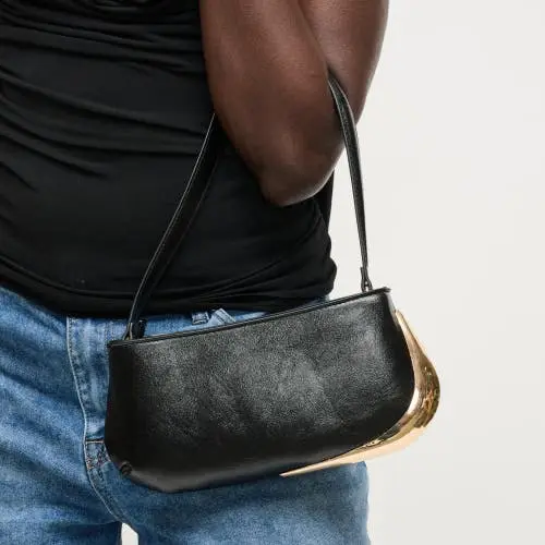 URBAN EXPRESSIONS Cooper Shoulder Bag - Black