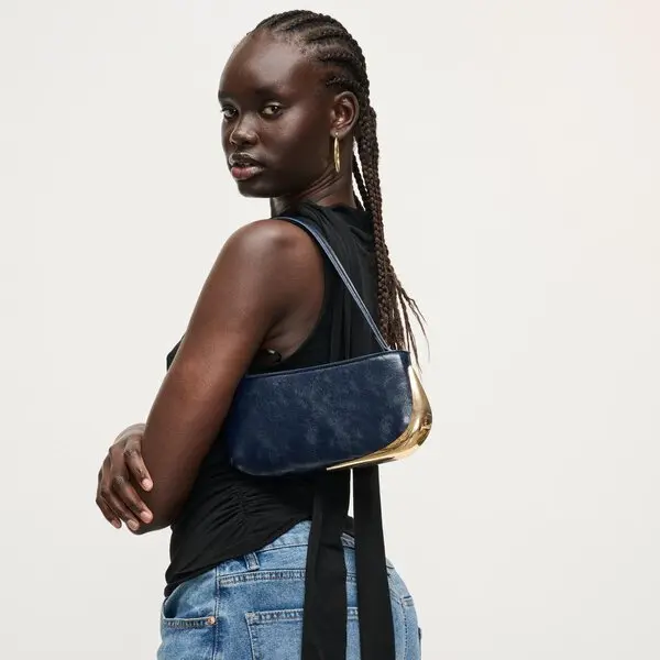 URBAN EXPRESSIONS Cooper Shoulder Bag - Navy