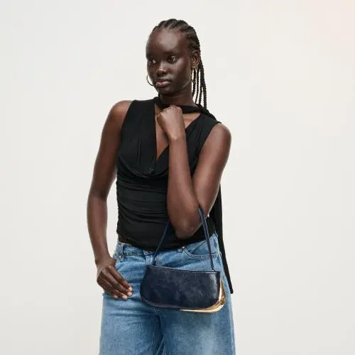 URBAN EXPRESSIONS Cooper Shoulder Bag - Navy
