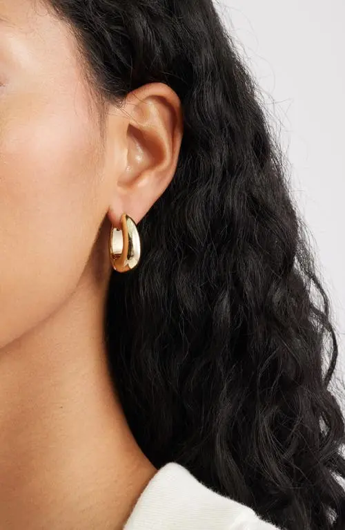 OPEN EDIT Set Of 2 Huggie Hoop Earrings