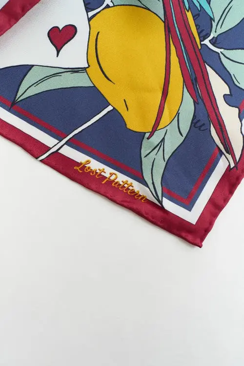 LOST PATTERN El Amor Silk Bandana