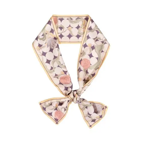 LOST PATTERN Dream Silk Scarf - Yellow