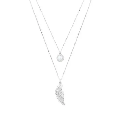 SEVEN SAINTS Archangel Michael Angel Of Protection Necklace - White