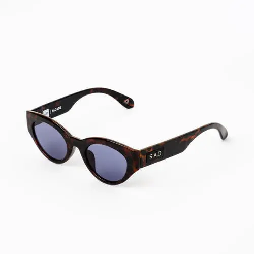 SAD EYEWEAR Facade Cat Eye Sunglasses - Tortoise