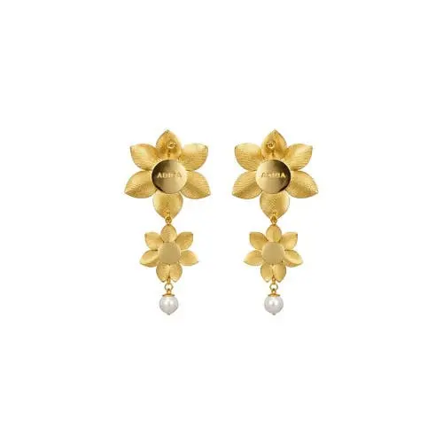 ADIBA Magnolia Bloom Drop Earring