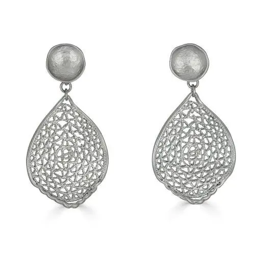 LONI PAUL JEWELRY Teardrop Lace Earring