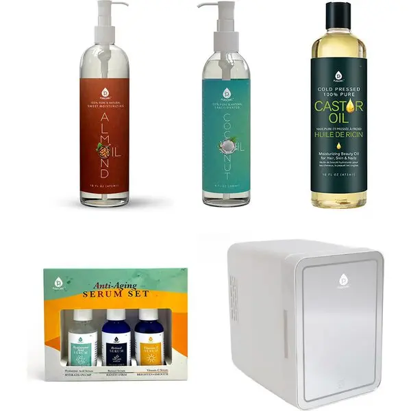 PURSONIC Mini Beauty Fridge - Multicolor