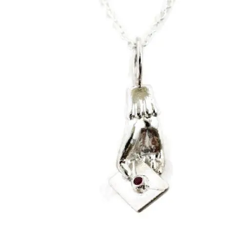 LINN DESIGNS Sterling Love Letter Necklace