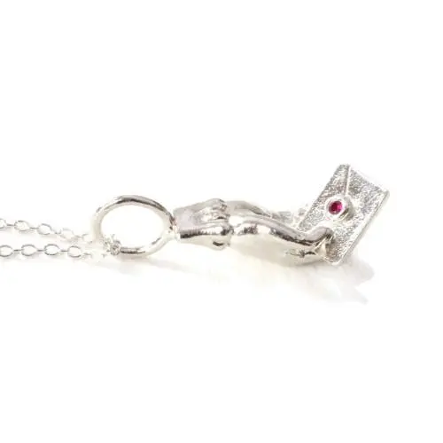 LINN DESIGNS Sterling Love Letter Necklace