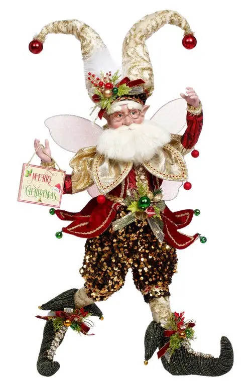 MARK ROBERTS Merry Christmas Fairy - Red