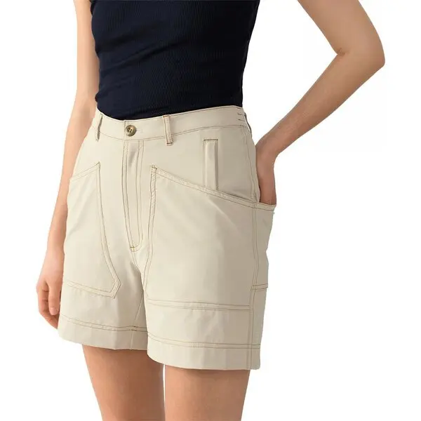HIKERKIND Eight Pocket Relaxed Fit Shorts - Dolomite