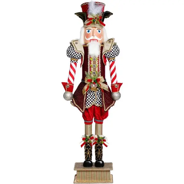 MARK ROBERTS North Pole Checke Nutcracker