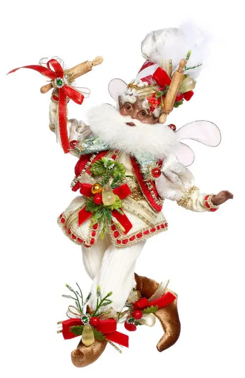 MARK ROBERTS African- American Confectioner Fairy - Bright Red