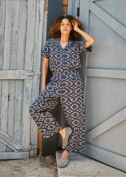 Ace & Jig Paul Pull-on Straight Leg Patch Pocket Pants