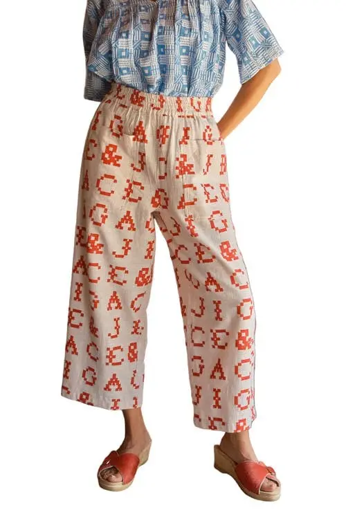 Ace & Jig Paul Pull-on Straight Leg Patch Pocket Pants