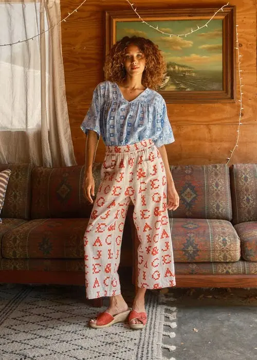 Ace & Jig Paul Pull-on Straight Leg Patch Pocket Pants