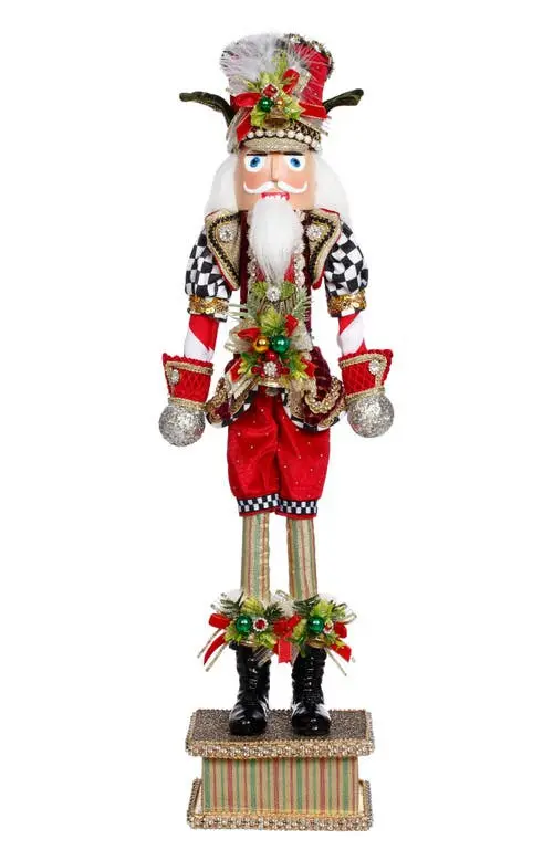 MARK ROBERTS North Pole Checke Nutcracker