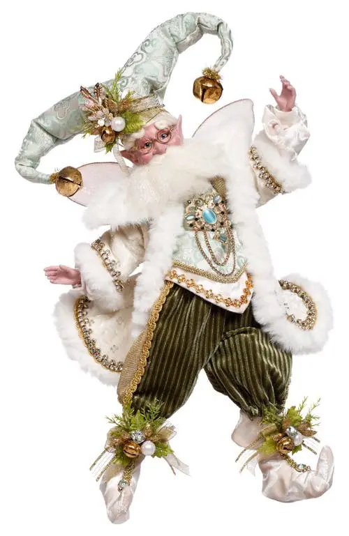 MARK ROBERTS Joyeux Noel Fairy - Mint Green