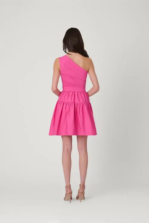 Shoshanna Cotton Faille Crawford Dress