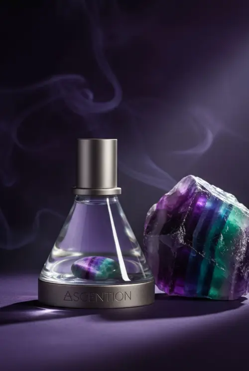 ASCENTION PARFUMS Elorya Imbued In Rainbow Fluorite | Extrait De Parfum 1.7oz | 50ml